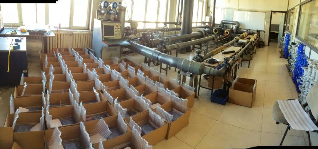 Calibration rig - Abestmeter